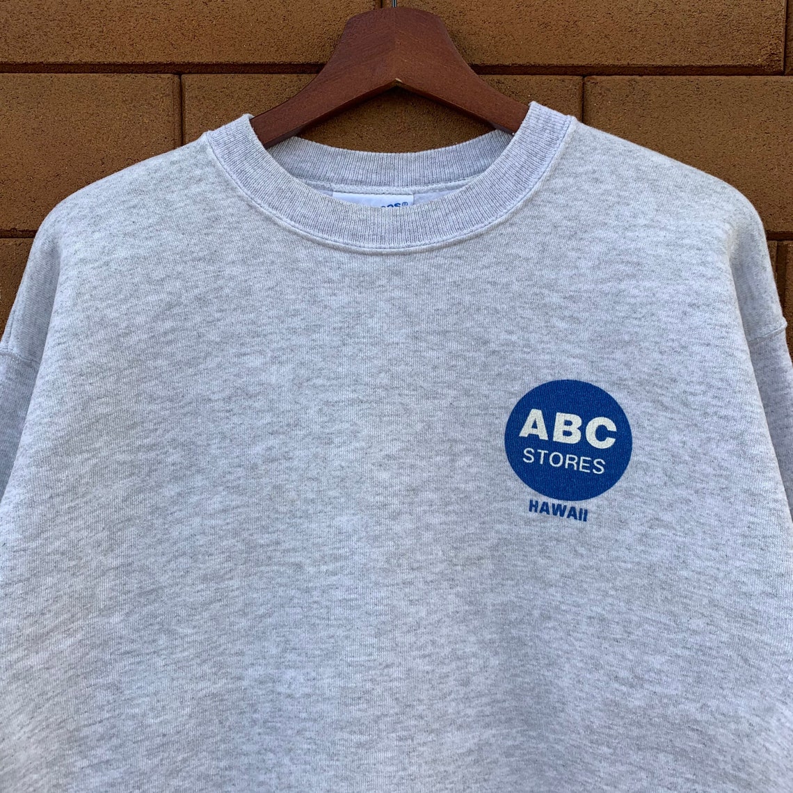 Vintage 90s ABC Stores Hawaii Sweatshirt Crew Neck Abc Hawaii - Etsy