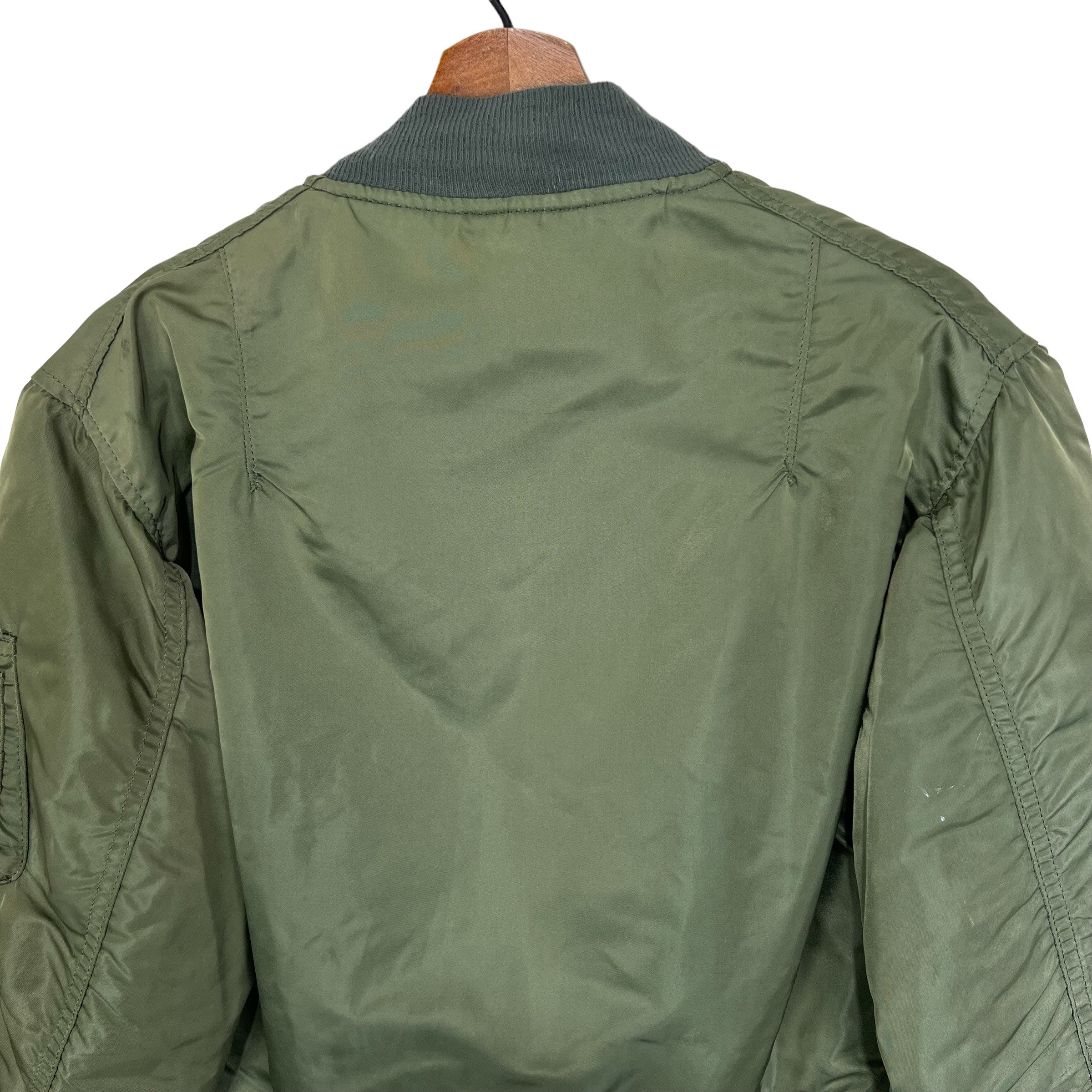 Vintage Alpha Industries Ma-1 Flight Jacket Intermediate Flight Jacket ...