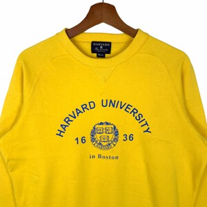 Vintage 90’s Harvard University Sweatshirt Harvard University Boston ...