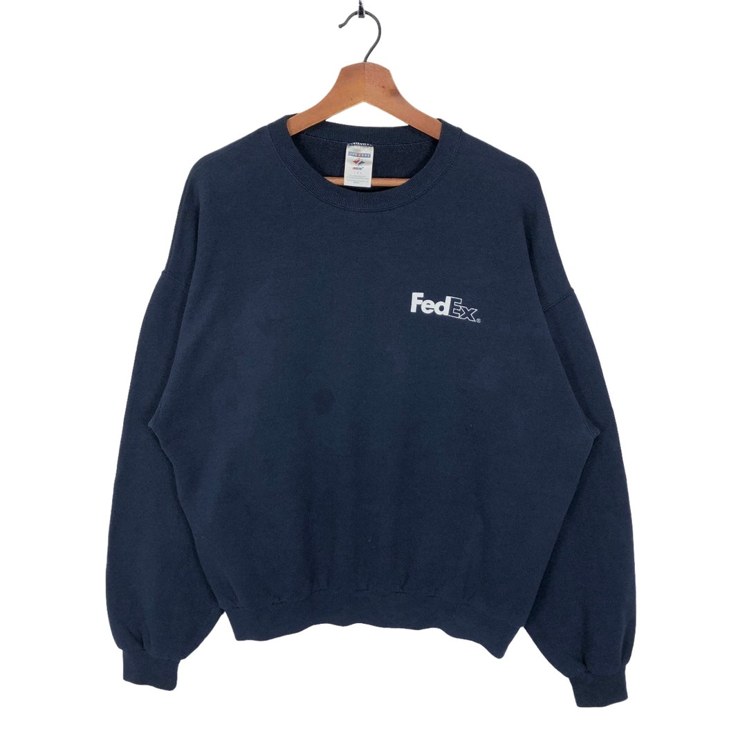 Vintage Fedex Sweatshirt Crewneck Size Large - Etsy