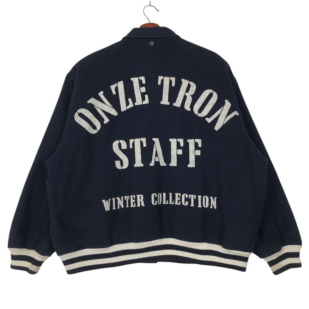 Vintage Onze Tron Staff Varsity Jacket Onze Tron 1993 Winter Collection ...
