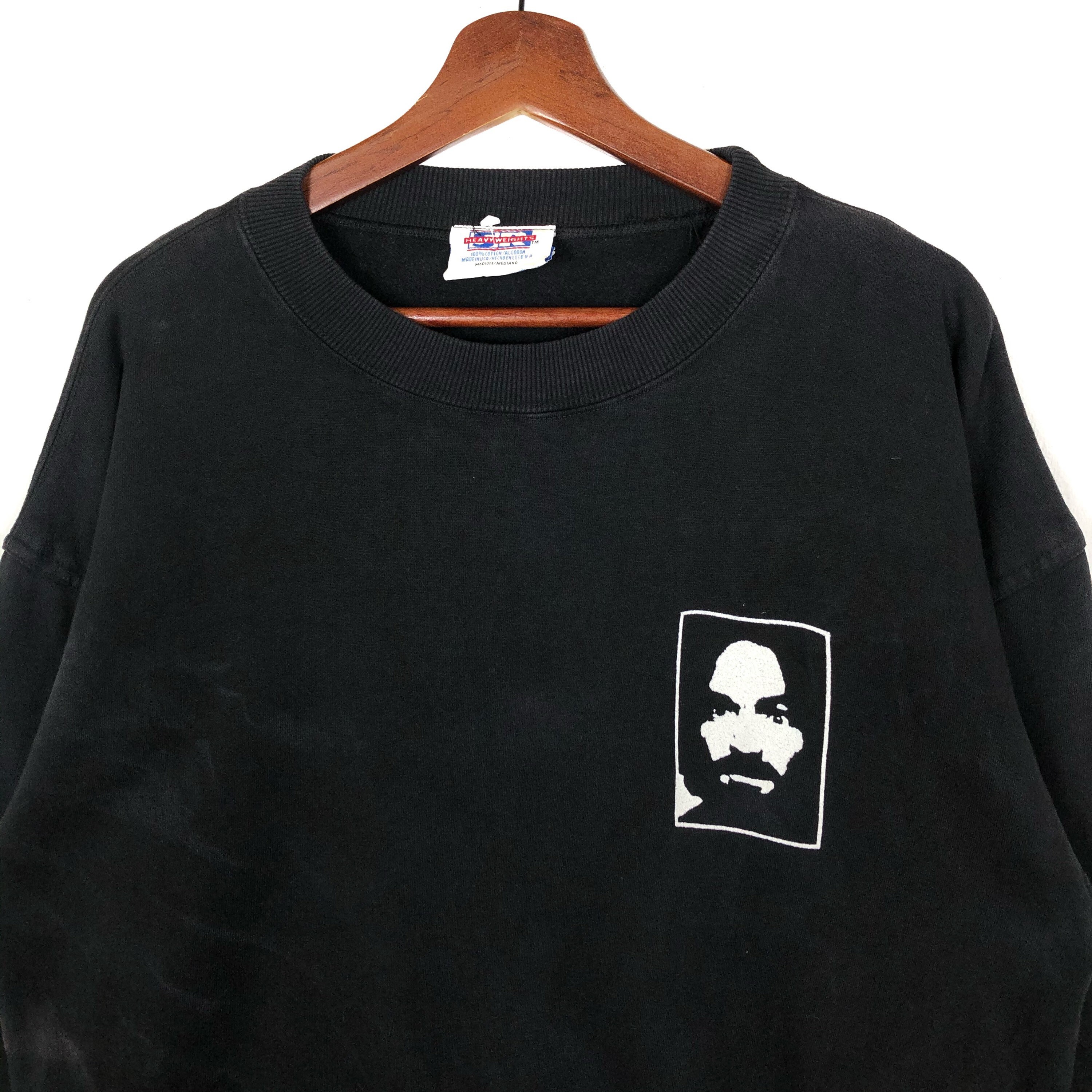 RARE 90s Charles Manson Vintage Crewneck Sweatshirt Charlie Dont Fake ...