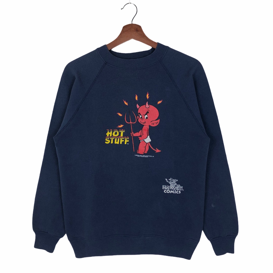 Vintage Hot Stuff Little Devil Harvey Comics Sweatshirt by Stanley ...
