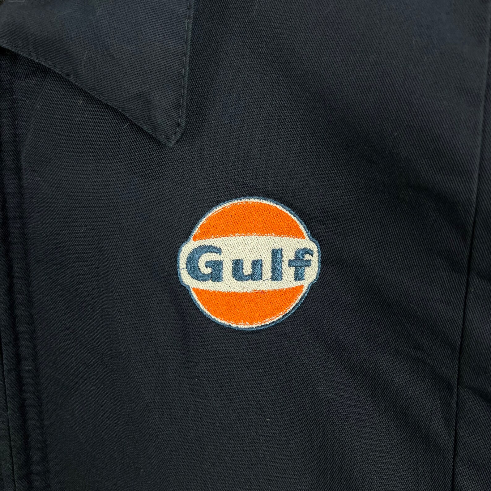 Vintage Cintas Workers Jacket Gulf Jacket Gulf Oil Vintage Worker ...