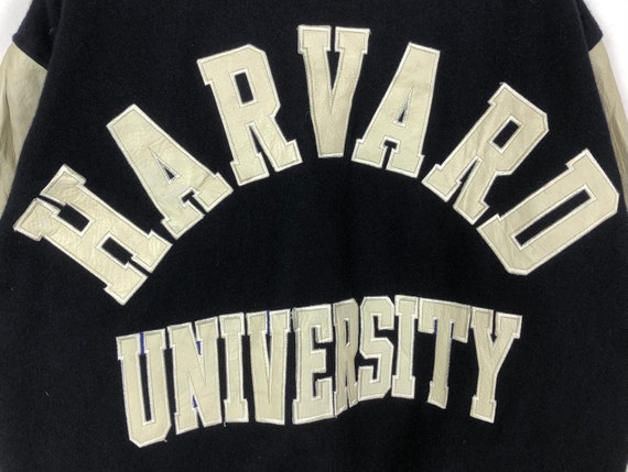 Vintage Harvard University Varsity Jacket Harvard Uni… - Gem