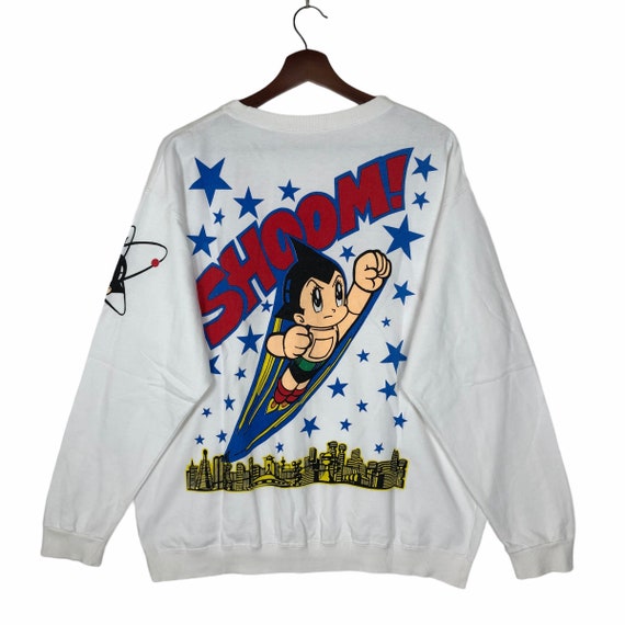 Vintage 90's Mighty Atom Astro Boy Sweatshirt Crewneck Vintage 90's Mighty Atom Astro Boy Sweatshirt Crewneck
