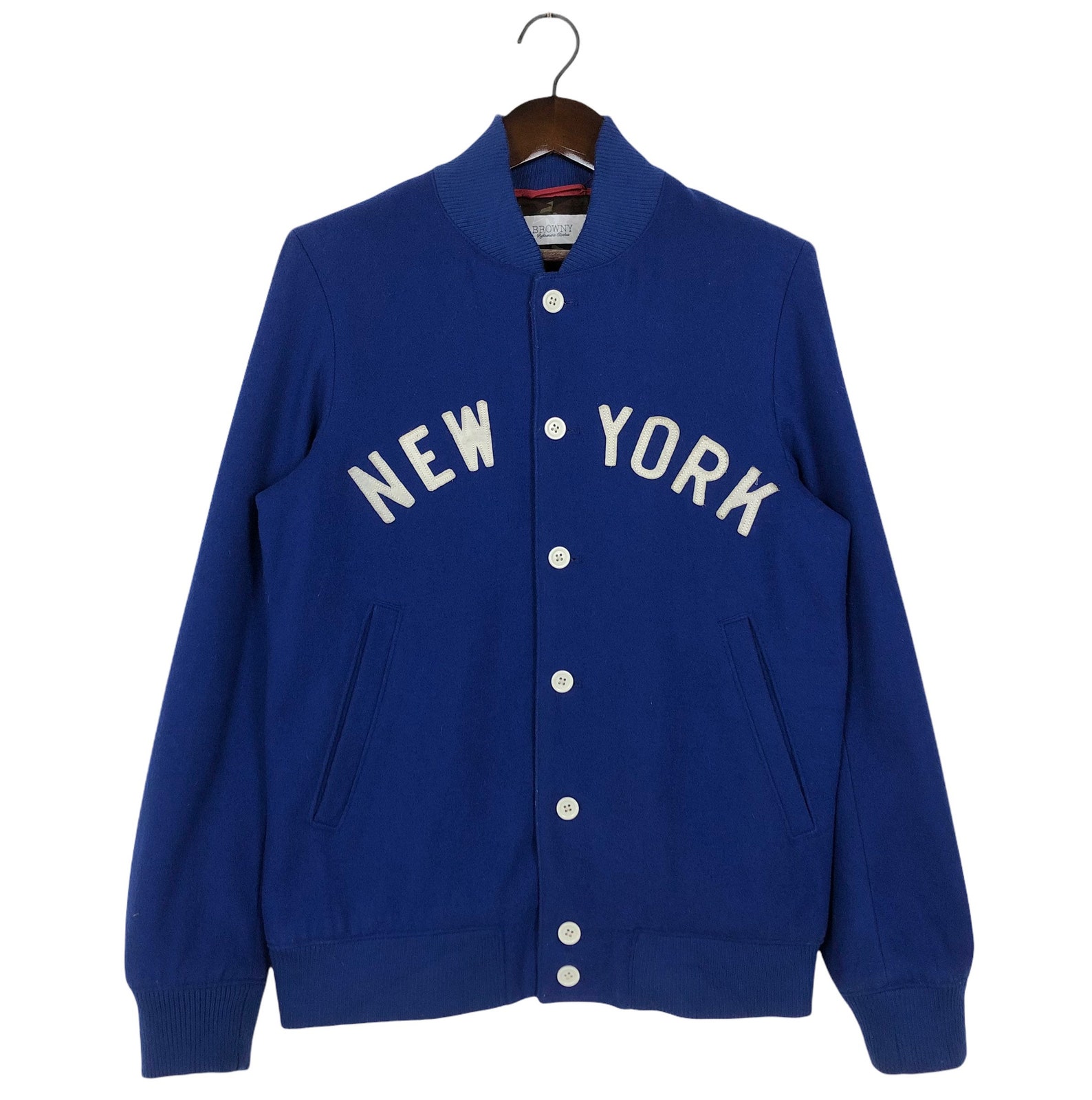 New York Varsity Jacket - Etsy
