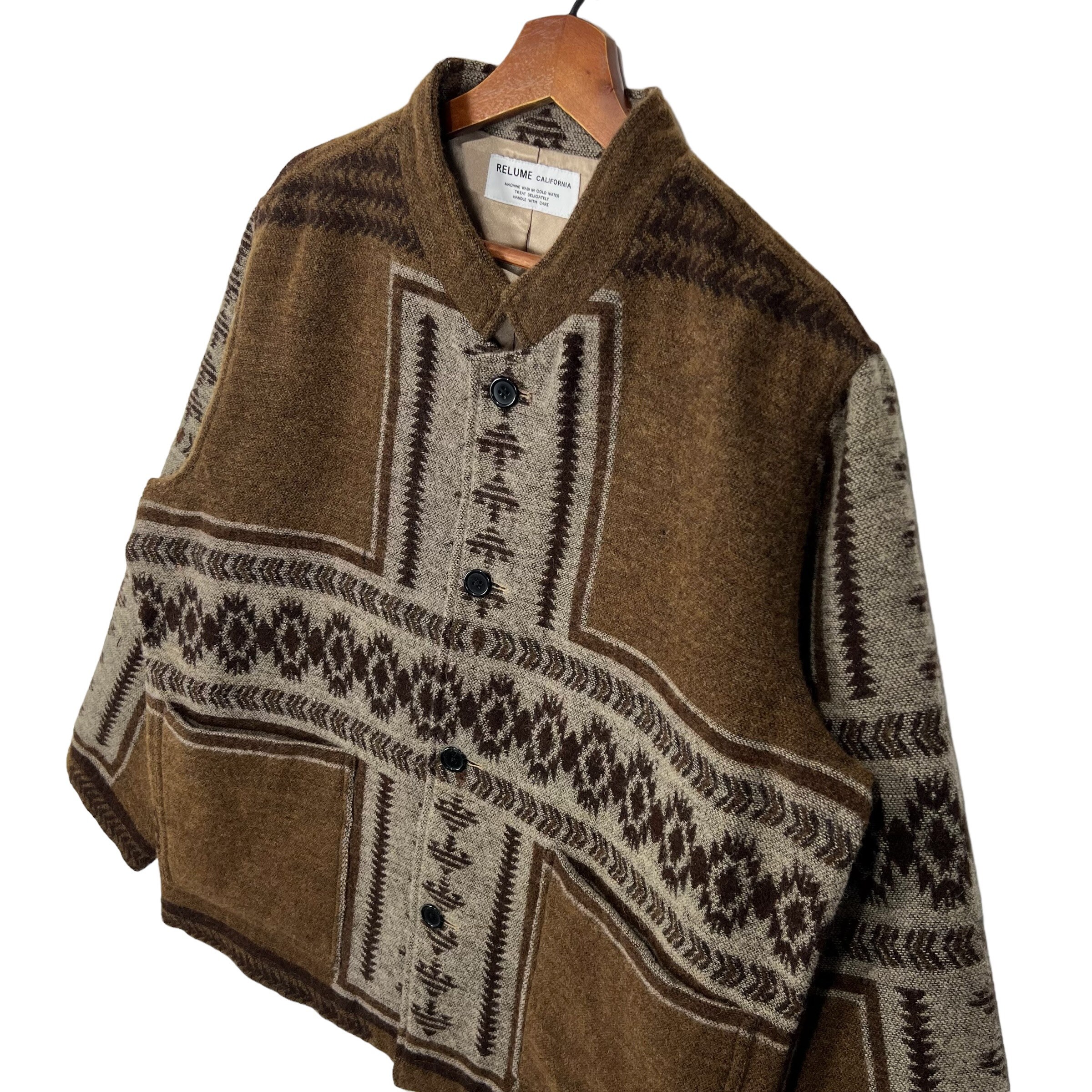 Amazing Relume California Aztec Tribe Coat Jacket Navajo Aztec Tribal ...