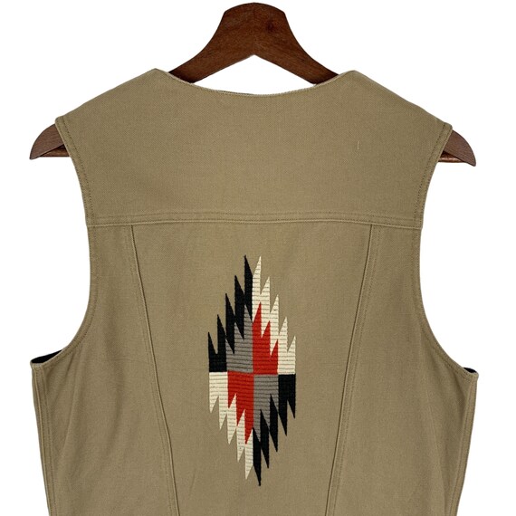 Vintage Wrangler Aztec Design Vest - Gem