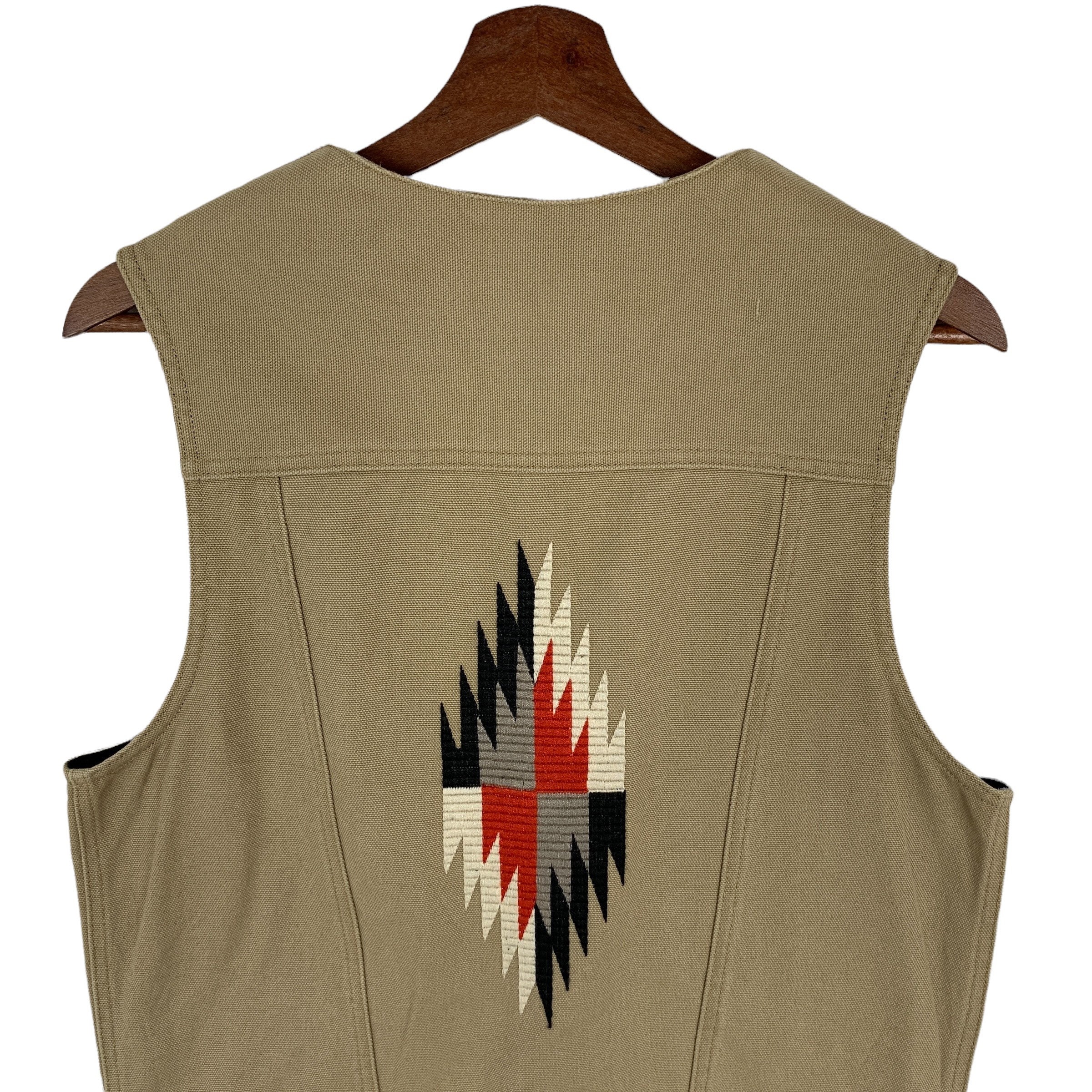 Vintage Wrangler Aztec Design Vest - Etsy