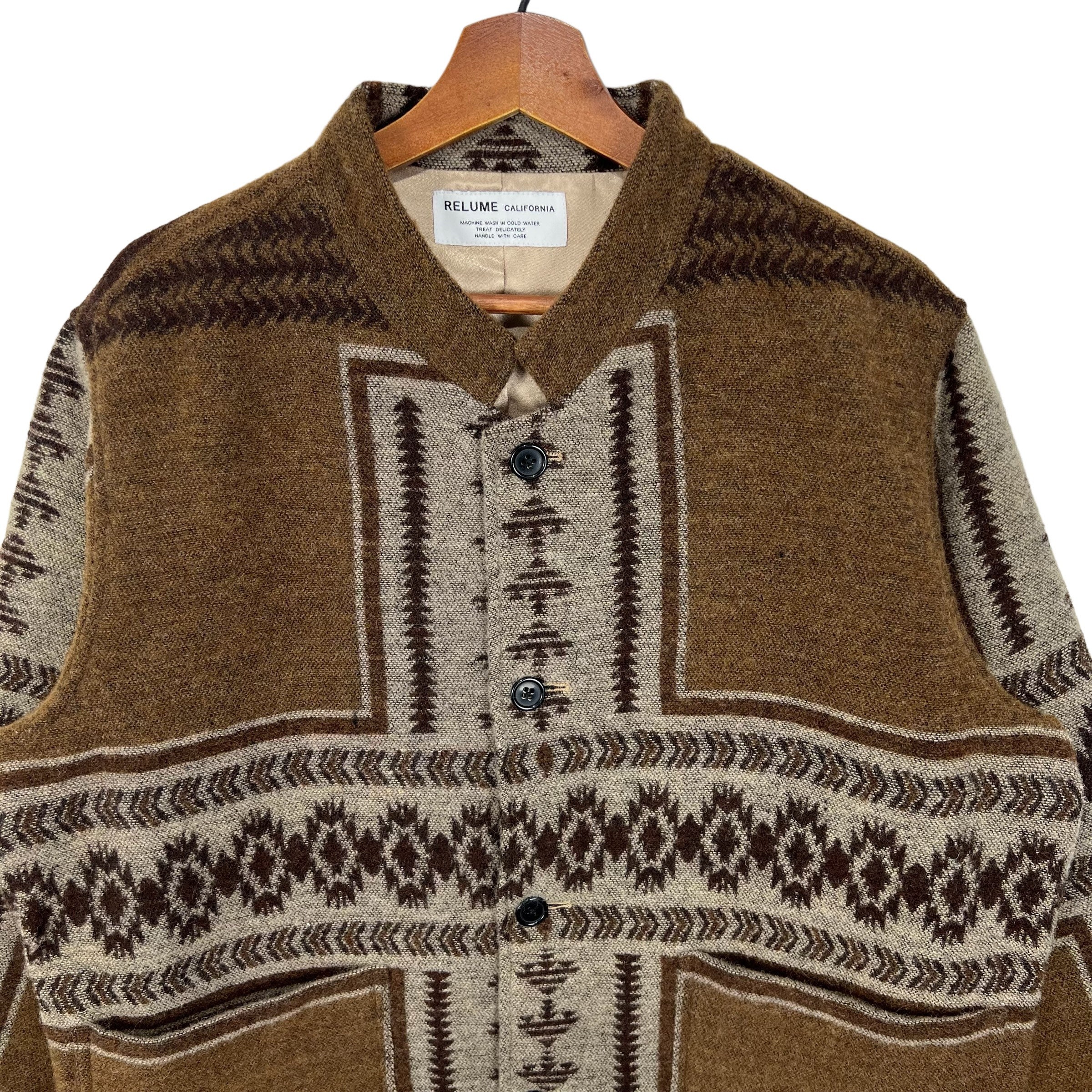 Amazing Relume California Aztec Tribe Coat Jacket Navajo Aztec Tribal ...