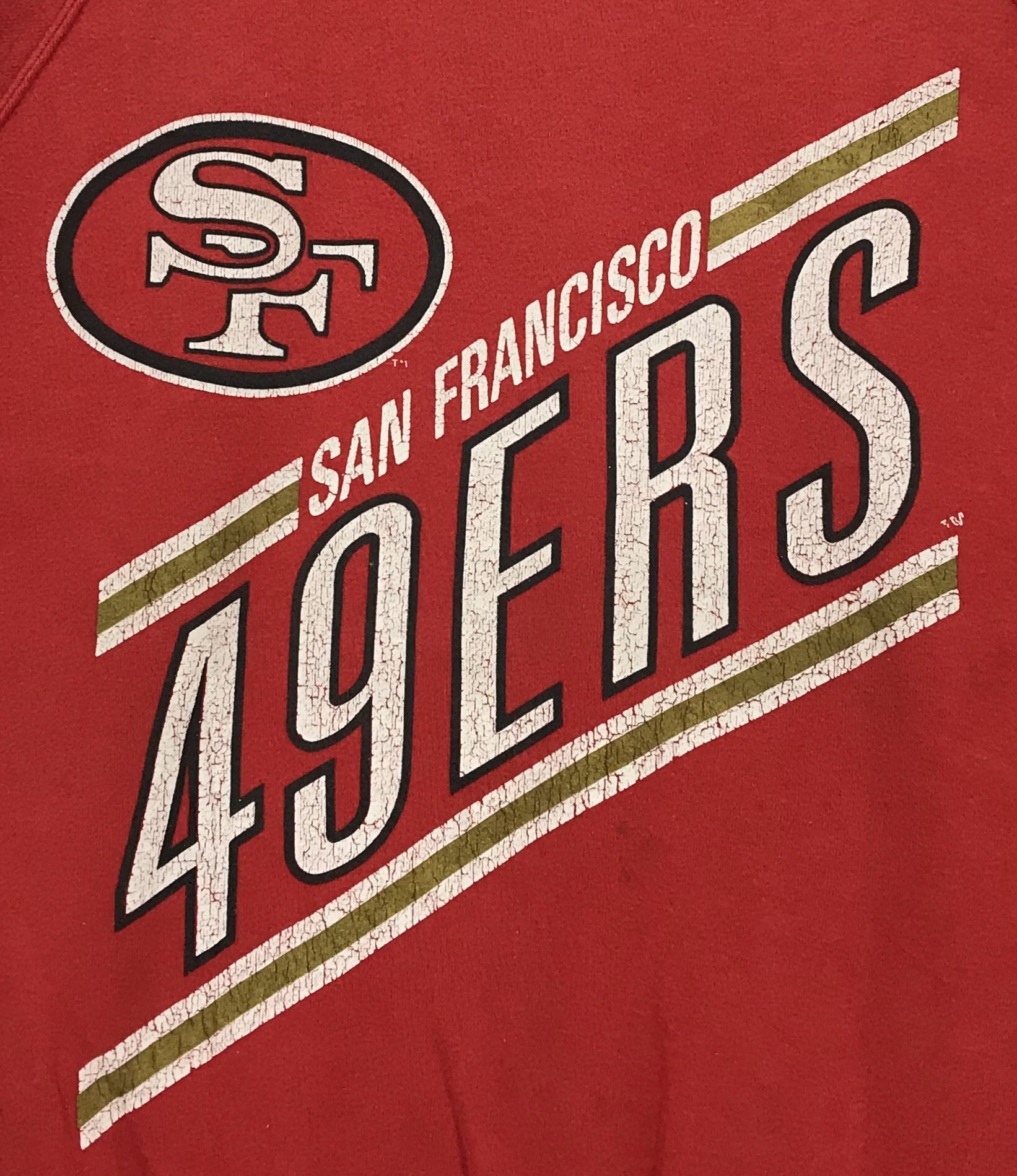 Vintage 90s San Francisco 49ers Sweatshirt NFL American Football Team ...