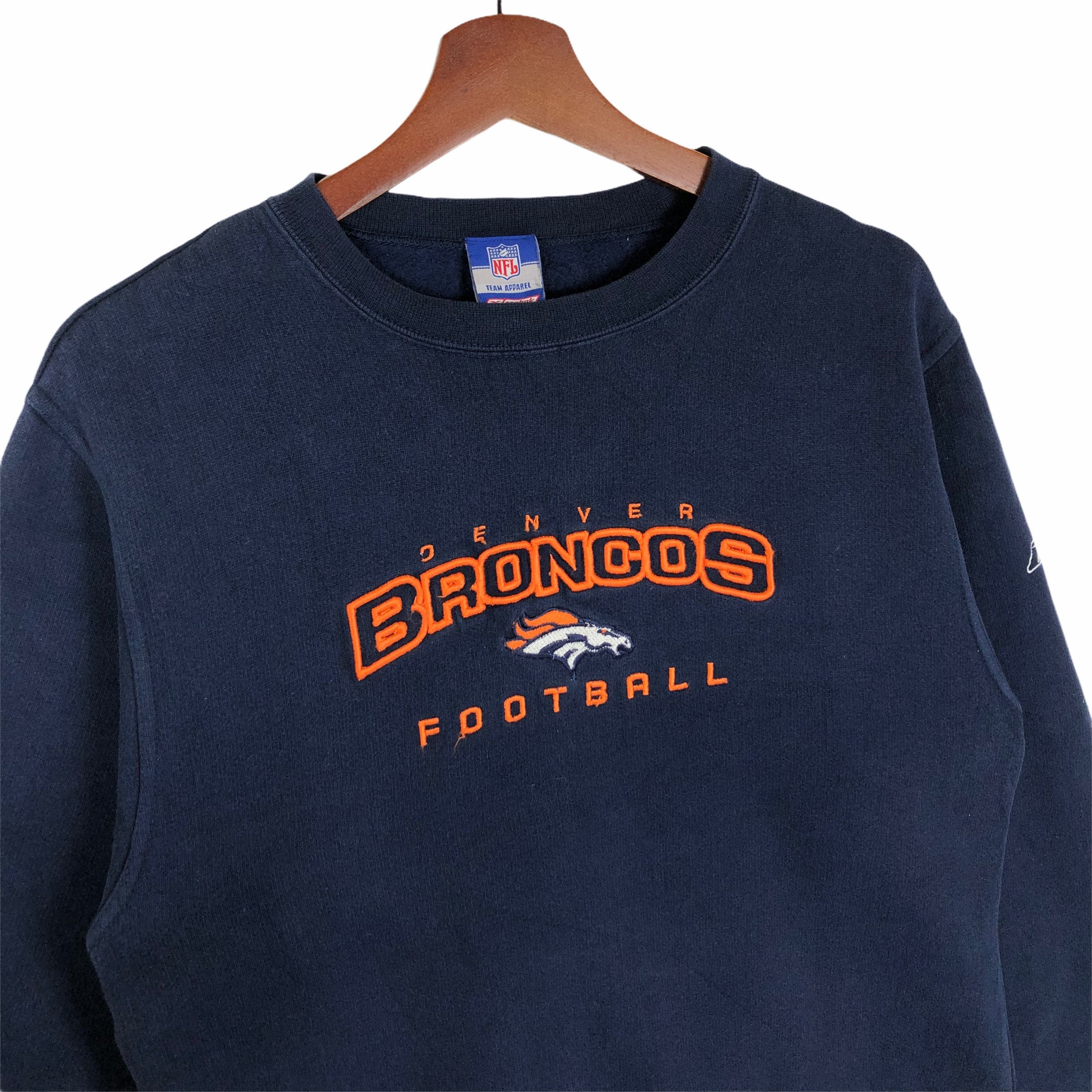 Sudadera con cuello redondo y logotipo de los Denver Broncos de la NFL ...