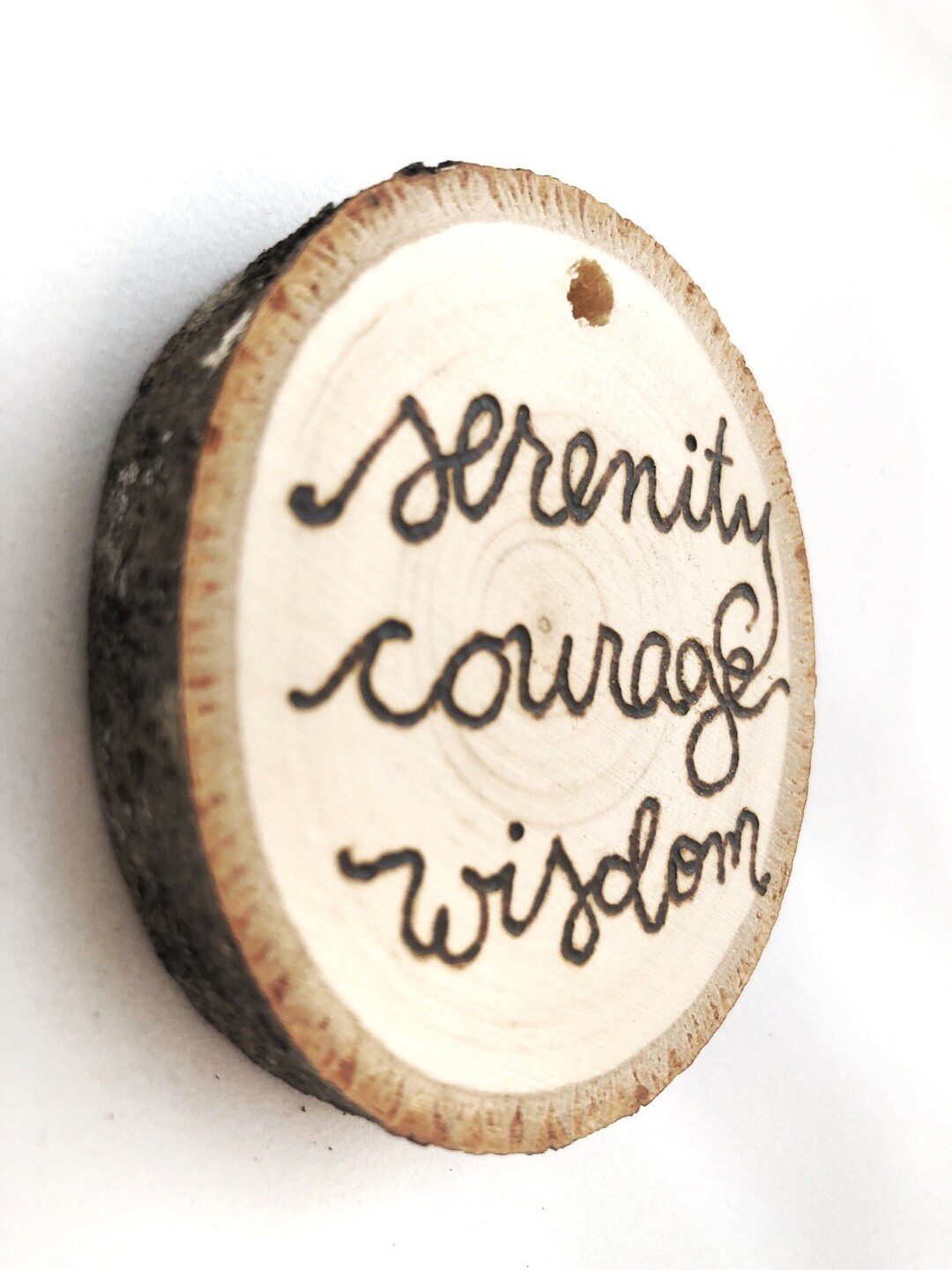 Serenity Prayer Ornament Serenity Wisdom Courage One Day - Etsy