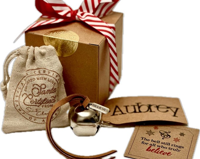 Polar Express Believe Bell Mini Box Set, Christmas Gift, BFF Gifts ...