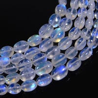 India Rainbow Moonstone Beads Genuine Natural Round Gemstone Beads - Etsy
