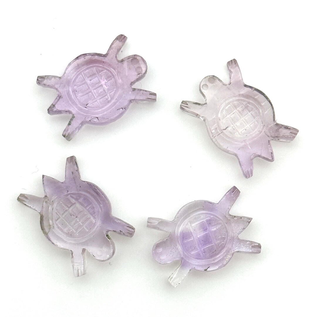Natural Pink Amethyst Turtle Shape Carving, AAA Amethyst Turtle Shape ...