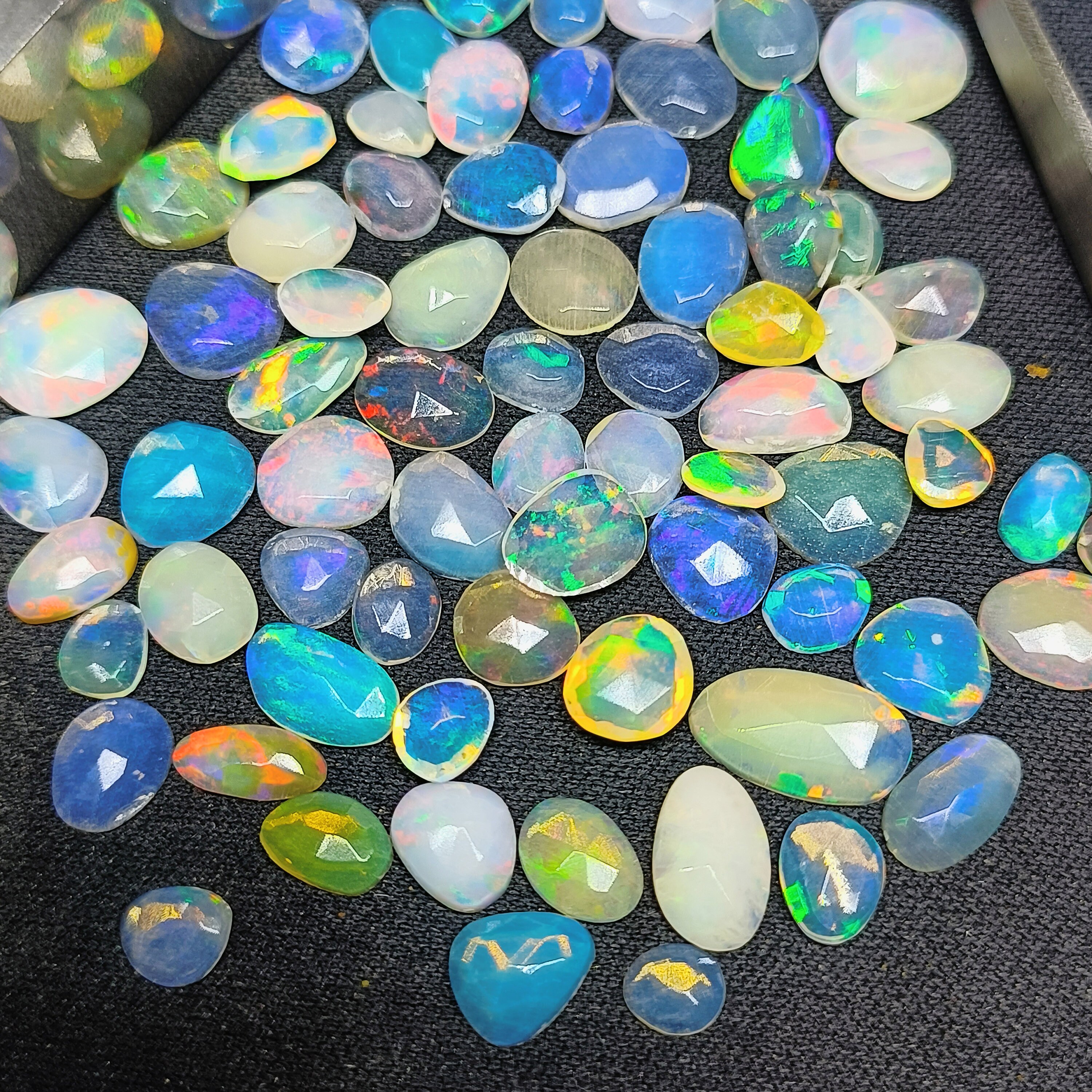 23456 Small Pcs Ethopian Opal Rose Cuts Fancy Shape - Etsy