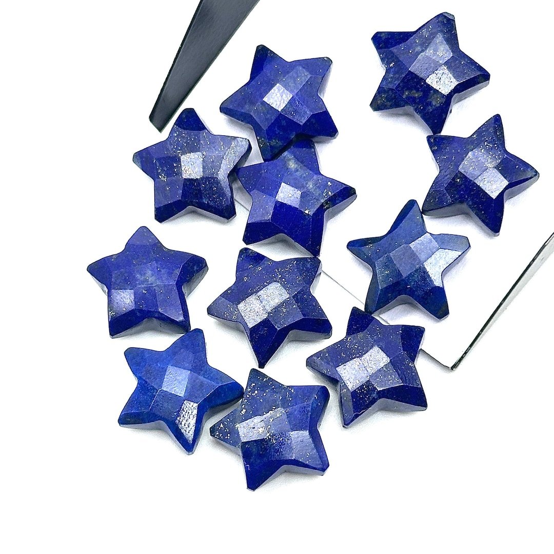 Natural Lapis Lazuli Star Shape Briolettes, AAA Lapis Lazuli Star Shape ...
