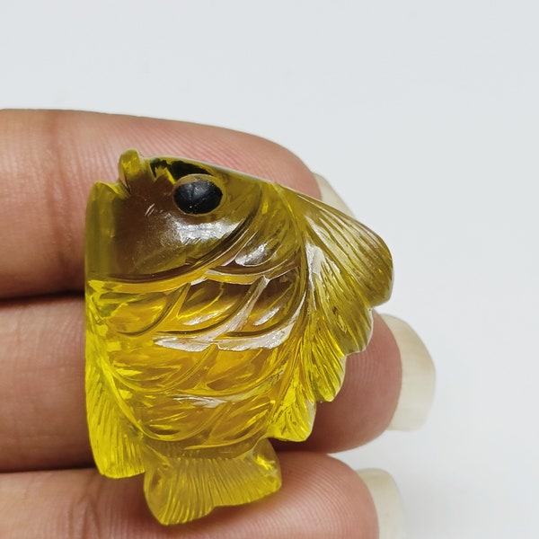 Carved Fish Beads - Etsy