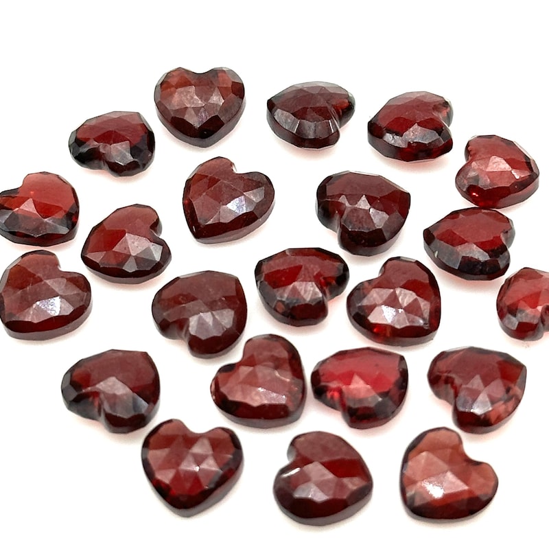 Deep Red Heart - Etsy