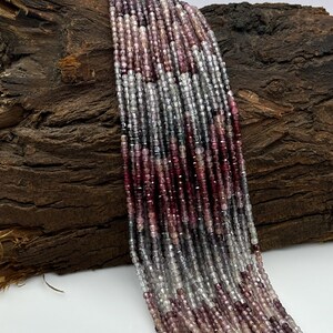 100% Genuine Multi Spinel Box Shape Beads, 3 Mm Spinel Faceted Gemstone ...