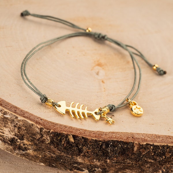 Fish Bone Bracelet - Etsy