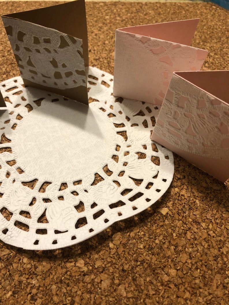 Paper Floral-pattern Doilies - 5 1/2 Inches Wide - Set of 10/25/50 Each ...
