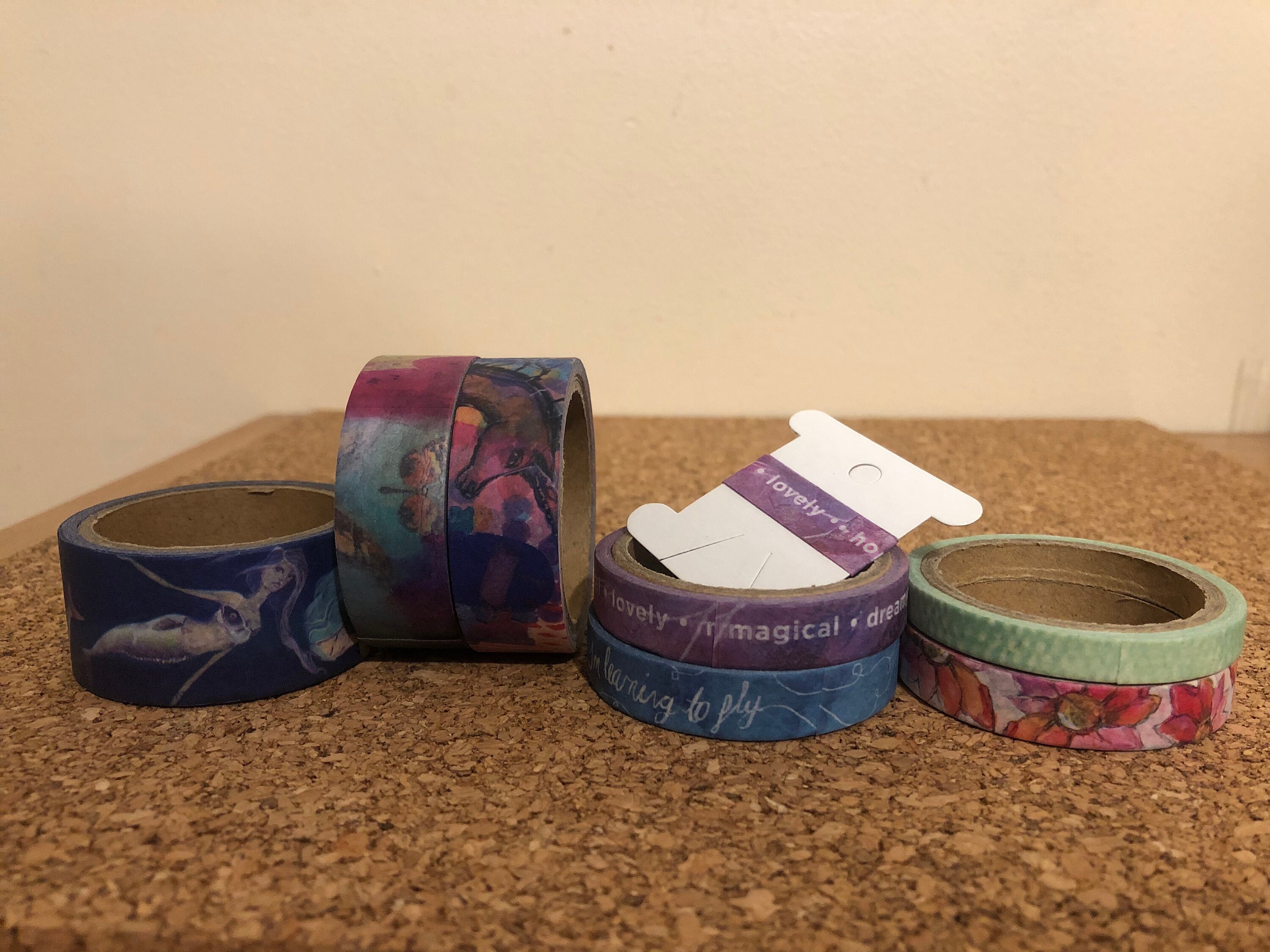 Watercolored Undersea, Mermaids, Magical Washi Tape | 24in Samples ...