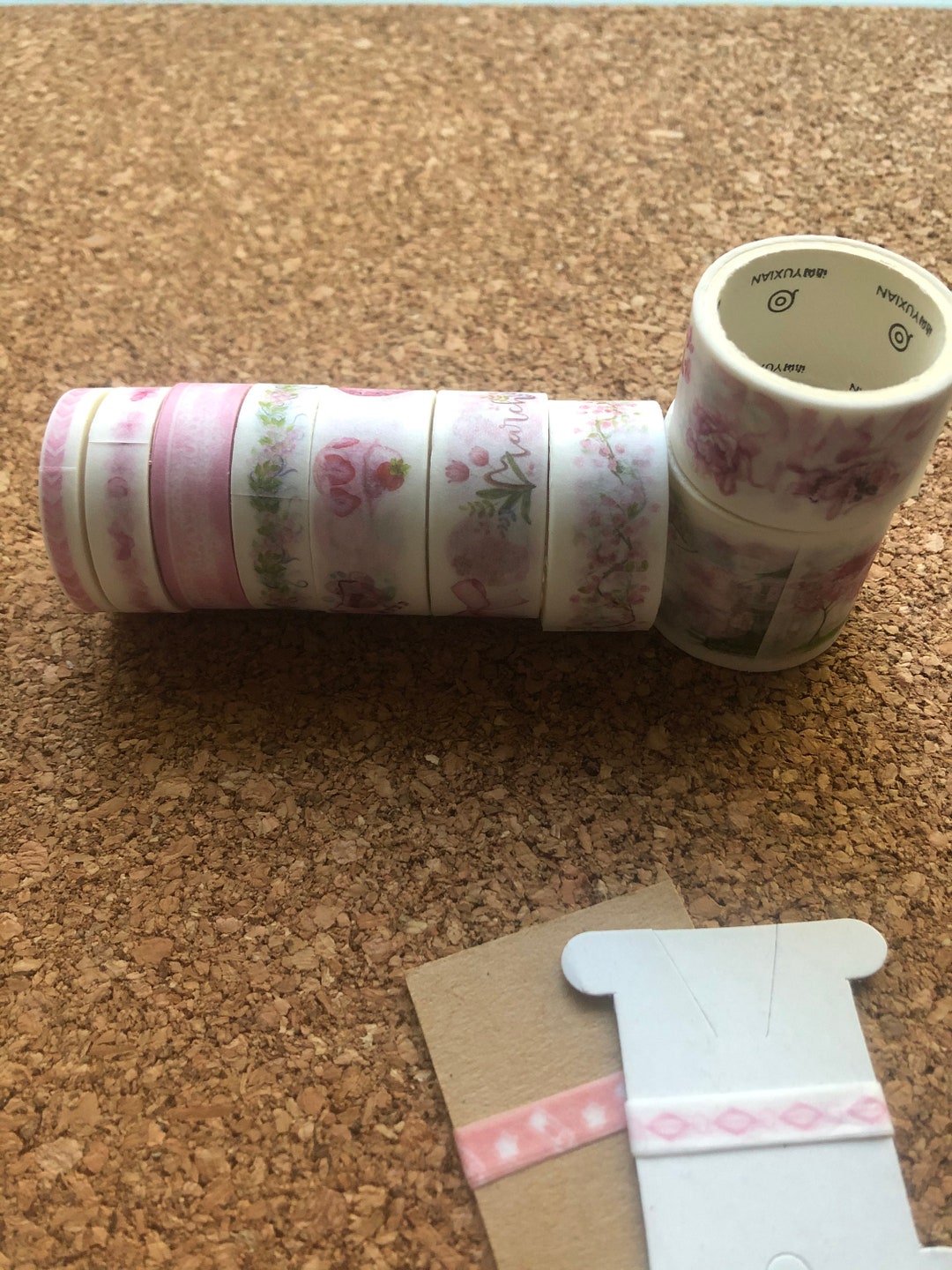 Pretty Pink Pastels Washi Tape Collection Set #1 | 24in Washi Tape ...