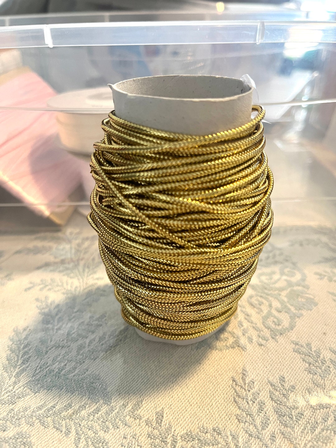 Gold Metallic Cord: Gift Wrap & Crafting (3meters) - Etsy Canada