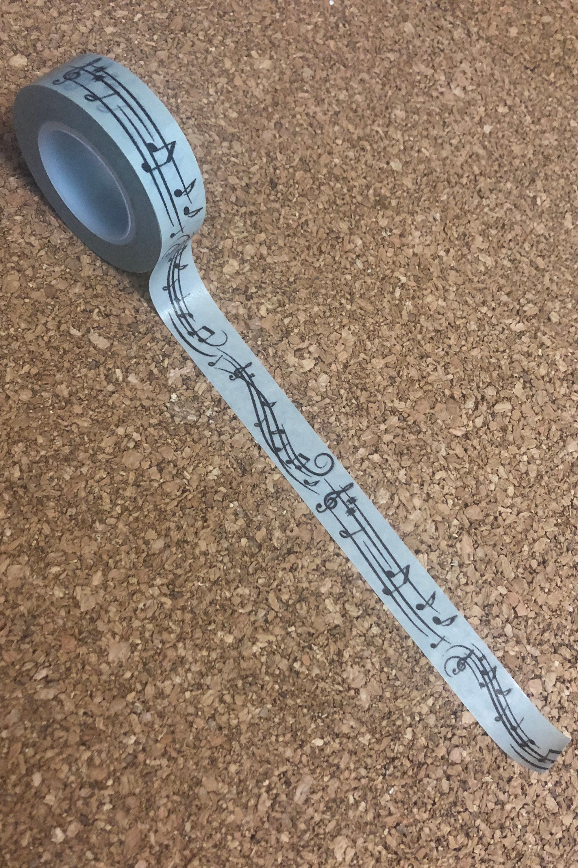 Musical Score | 24inch Washi Tape Sample | Washi Tape Samples ...