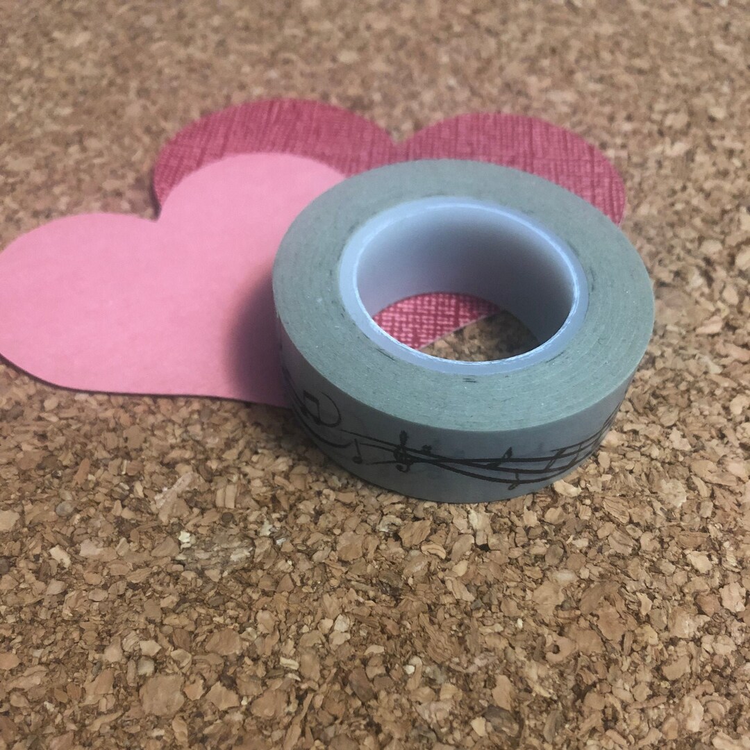 Musical Score | 24inch Washi Tape Sample | Washi Tape Samples ...