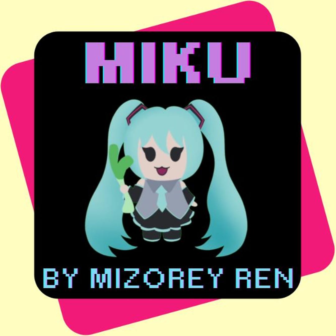 Hatsune Miku Png Tuber Model || Miku Vtuber Model - Etsy