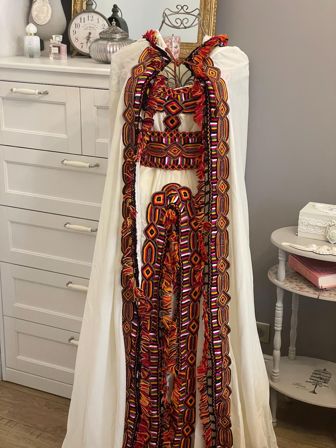 Traditional Kabyle Dress Authentic Craftsmanship - Etsy