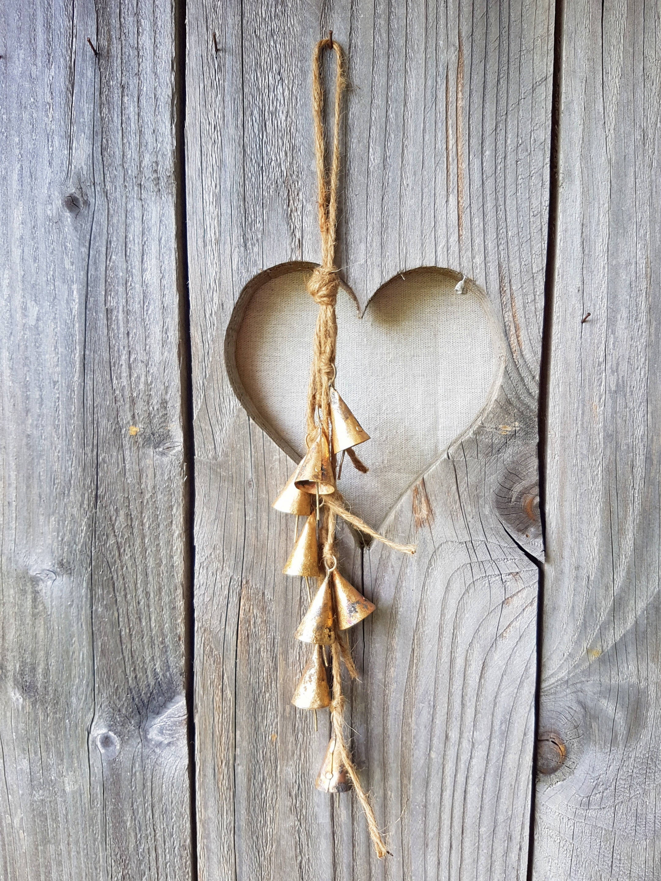 Bells on a String Windchime Witch Bells Entry Way | Etsy