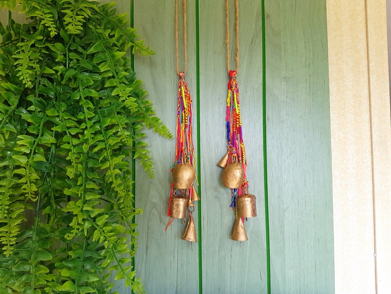 Colorful Windchime Witch Bell Window Decor Suncatcher - Etsy