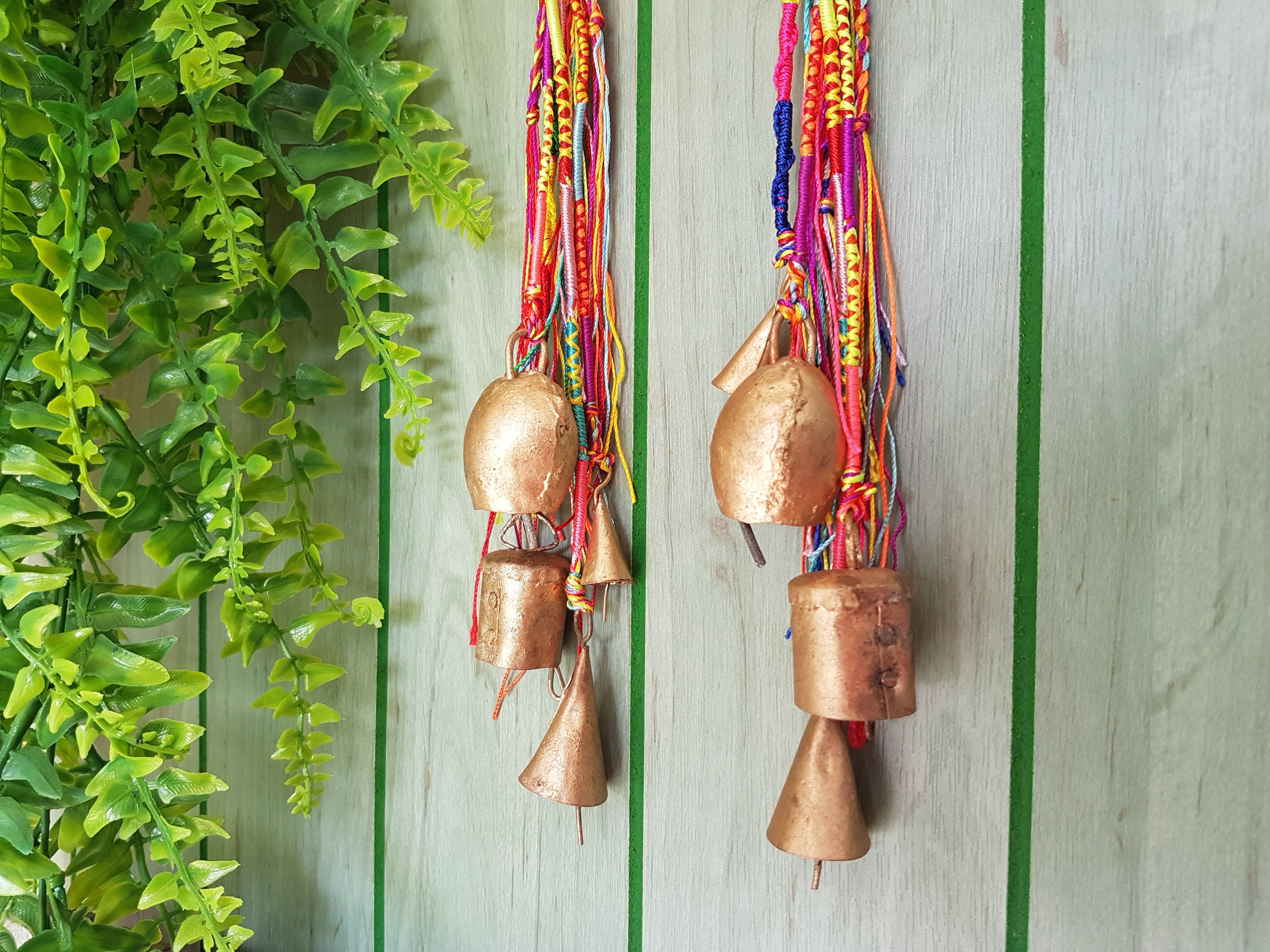 Colorful Windchime Witch Bell Window Decor Suncatcher - Etsy