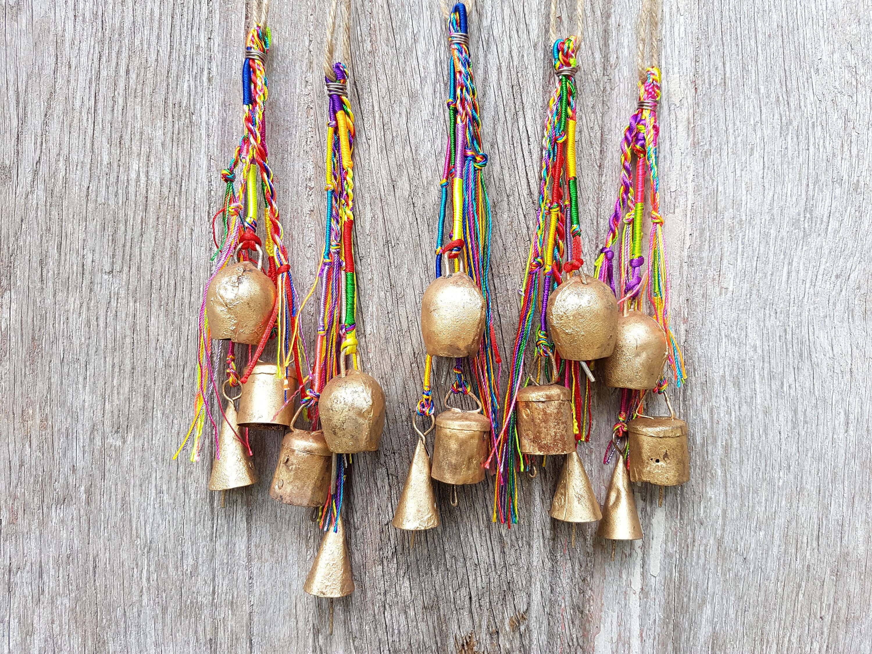 Colorful Windchime Witch Bell Window Decor Suncatcher - Etsy