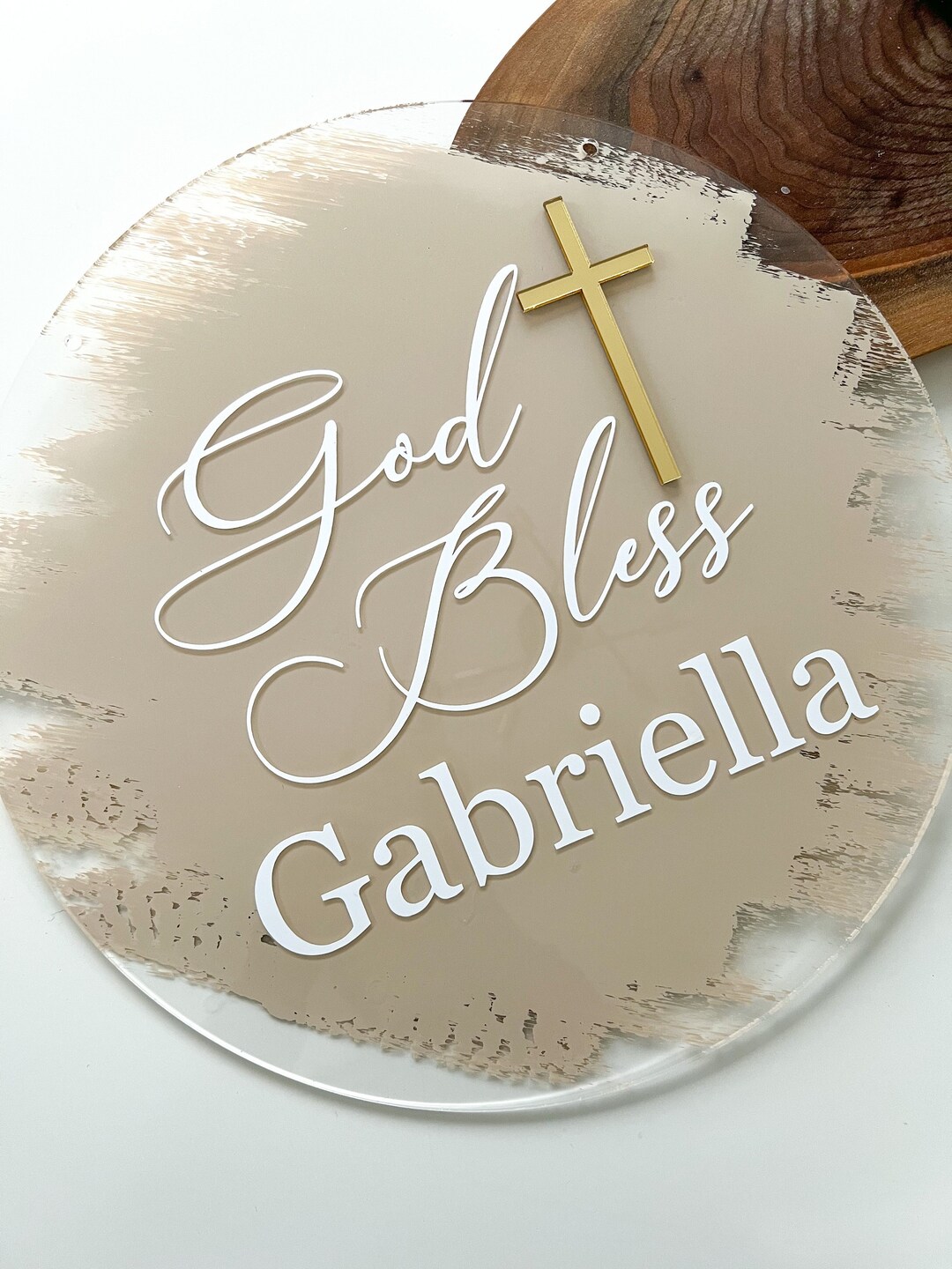 Girl's Catholic Party Decor, Girl's Confirmation Sign, Baptism Event ...