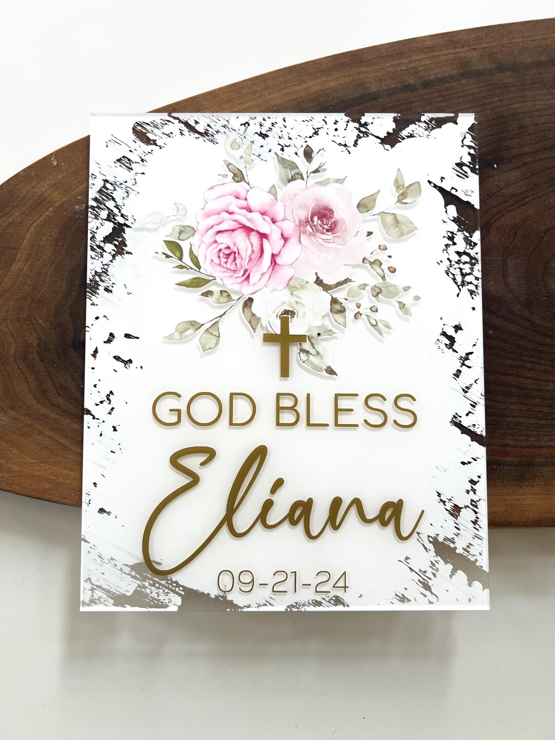 Welcome to the Baptism Celebration of Acrylic Sign, Christening ...