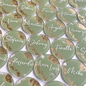 Wedding Acrylic Name Place Cards, Wedding Name Cards, Acrylic Name ...