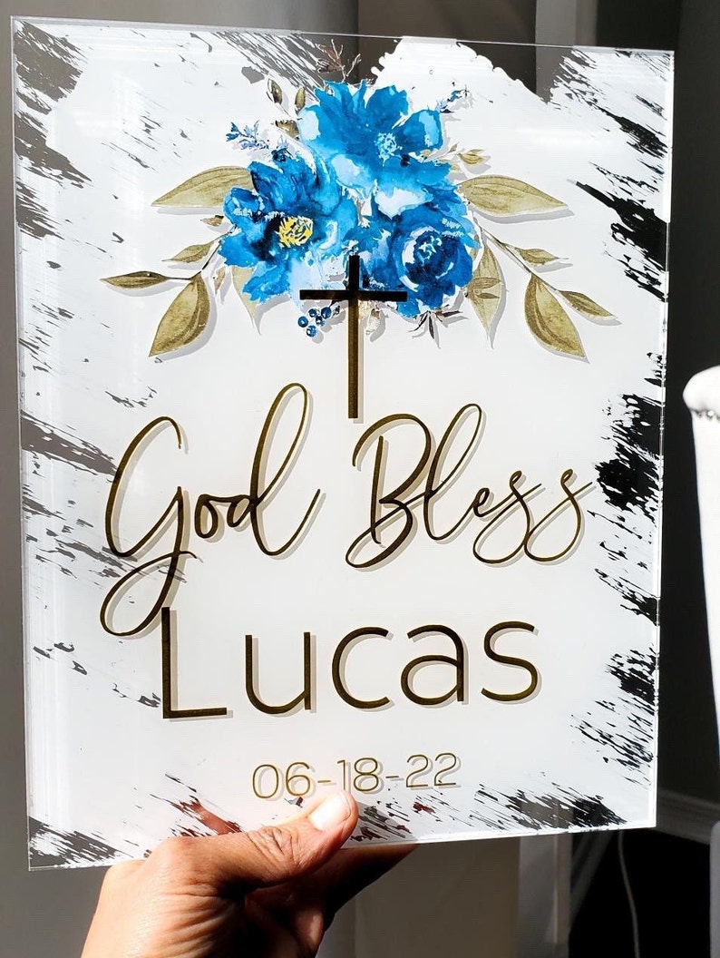 Baptism Sign Baptism Welcome Sign Christening Welcome - Etsy