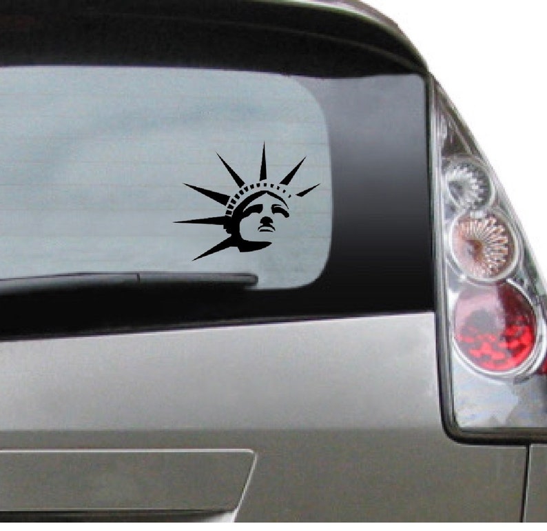 Popular Vinyl Car Decal Statue of Liberty American | Etsy