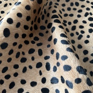 Cheetah Print Cowhide Rug - Size : 7 X 5 1/2 FT, Leopard Rug, Cheetah ...