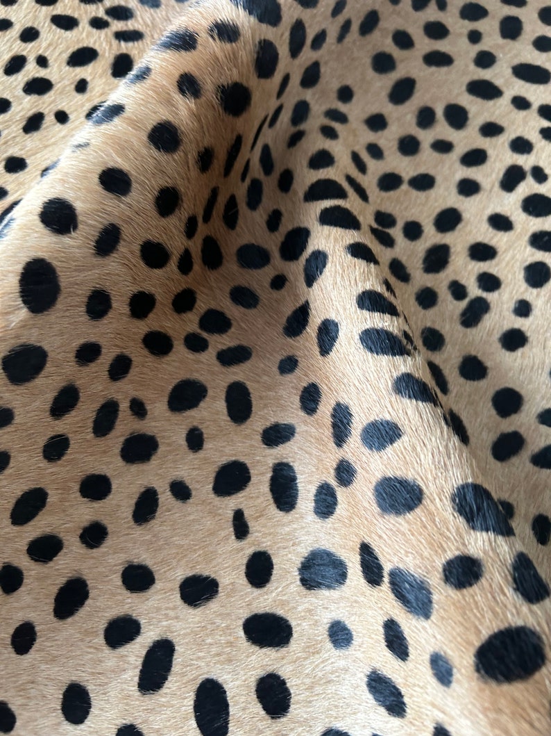 Cheetah Print Cowhide Rug Size : 7 X 5 1/2 FT Leopard Rug - Etsy