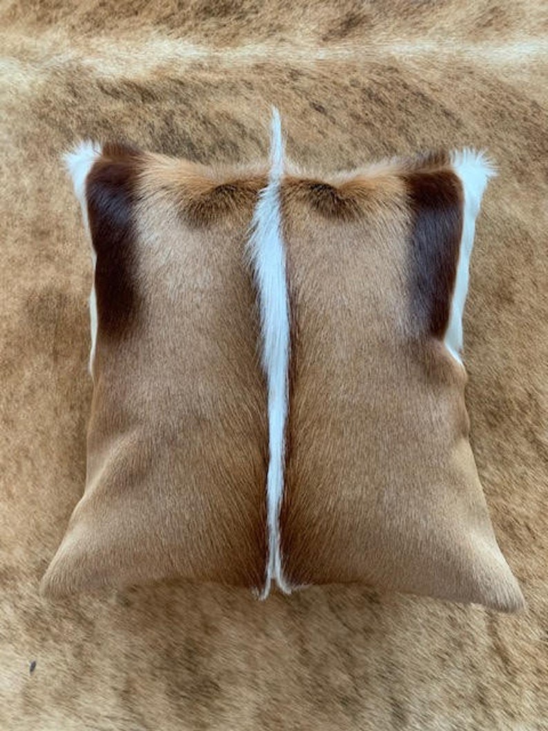 Springbok Cushion Cover Springbok Throw Pillow Cover Natural | Etsy