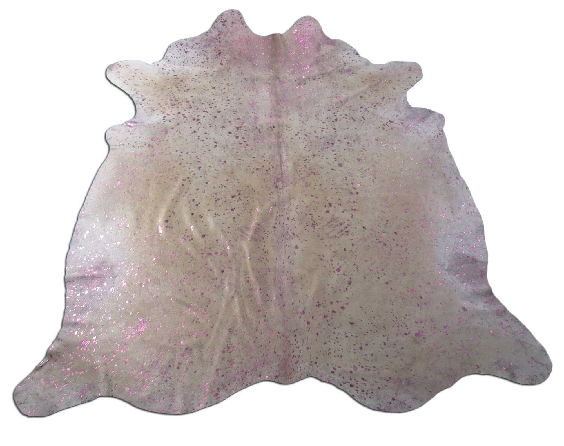 Pink Metallic Cowhide Rug / Acid Washed Pink Cowhide Rug - Etsy Canada