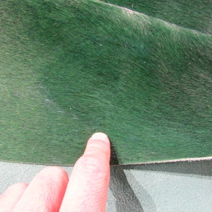Green Cowhide Rug/ Green Dyed Brazilian Cowhide/ Dyed Emerald Green ...