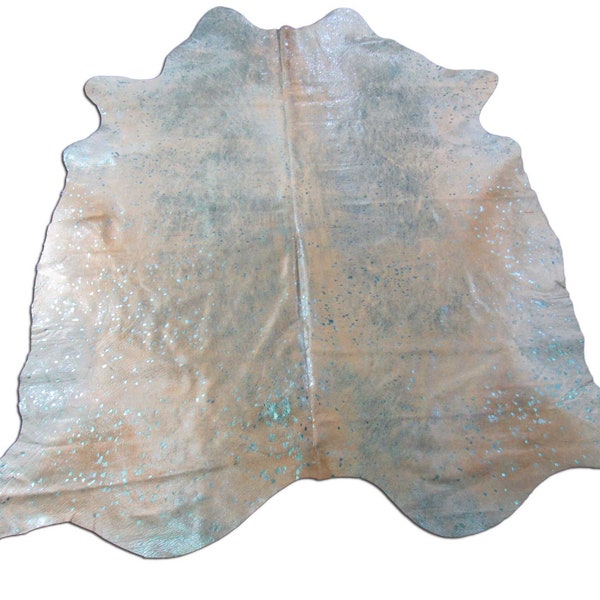 Acid Wash Cowhide Rug - Etsy